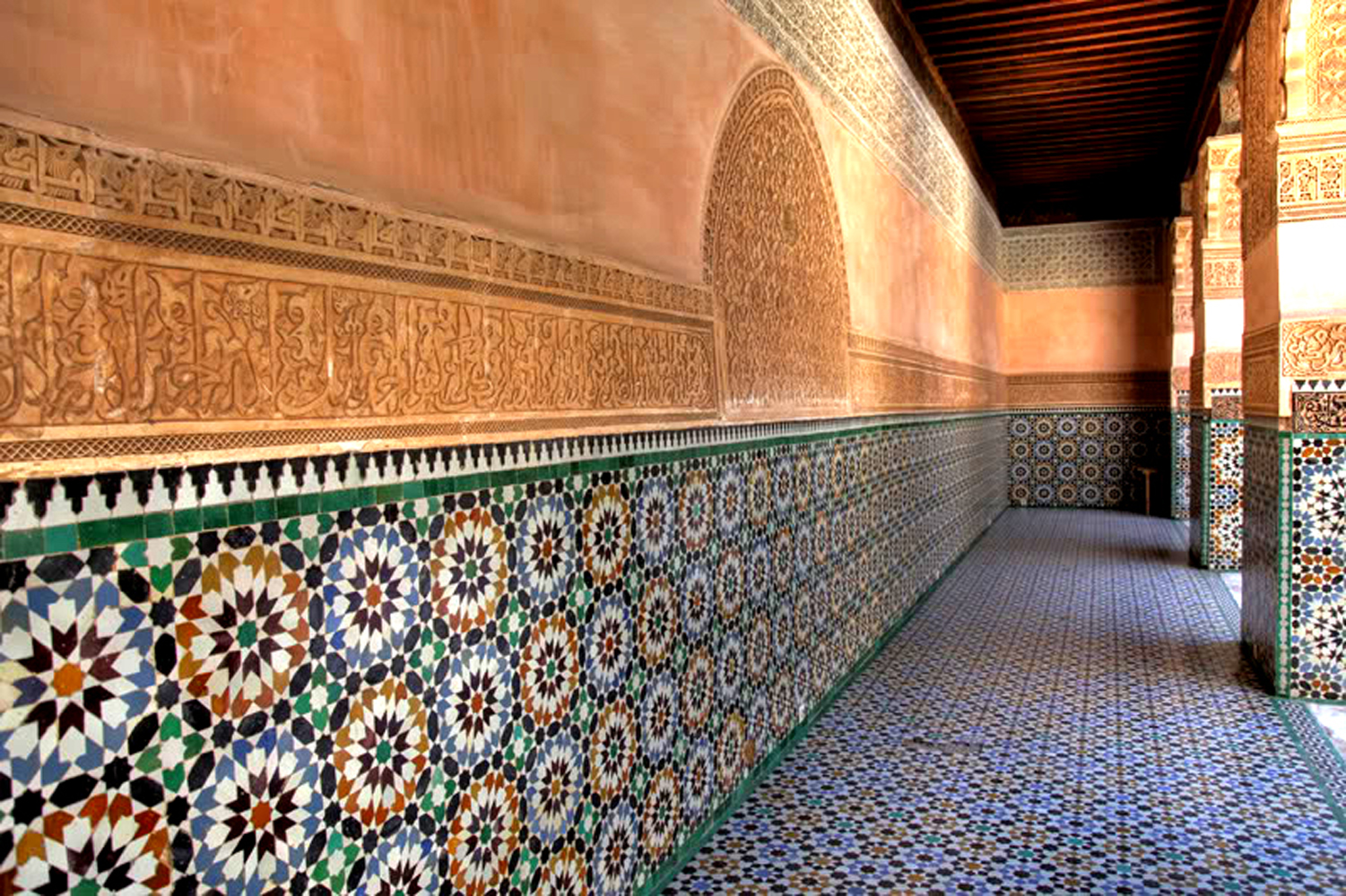 Free Photo Arabic Wall Design Arabic Moroccotraveldes